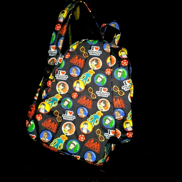 Loungefly | Bags | Loungefly Stranger Things Nylon Backpack Dustin ...
